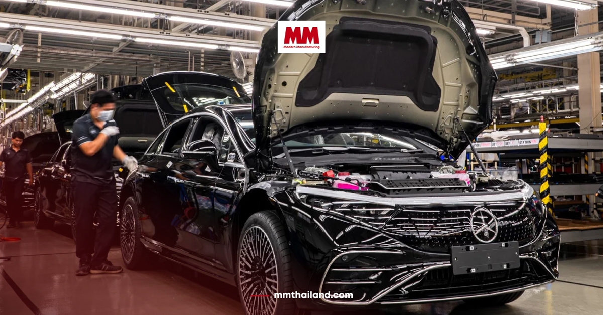 พาชมสายการประกอบ BEV ระดับ Luxury ของ Mercedes-Benz EQS