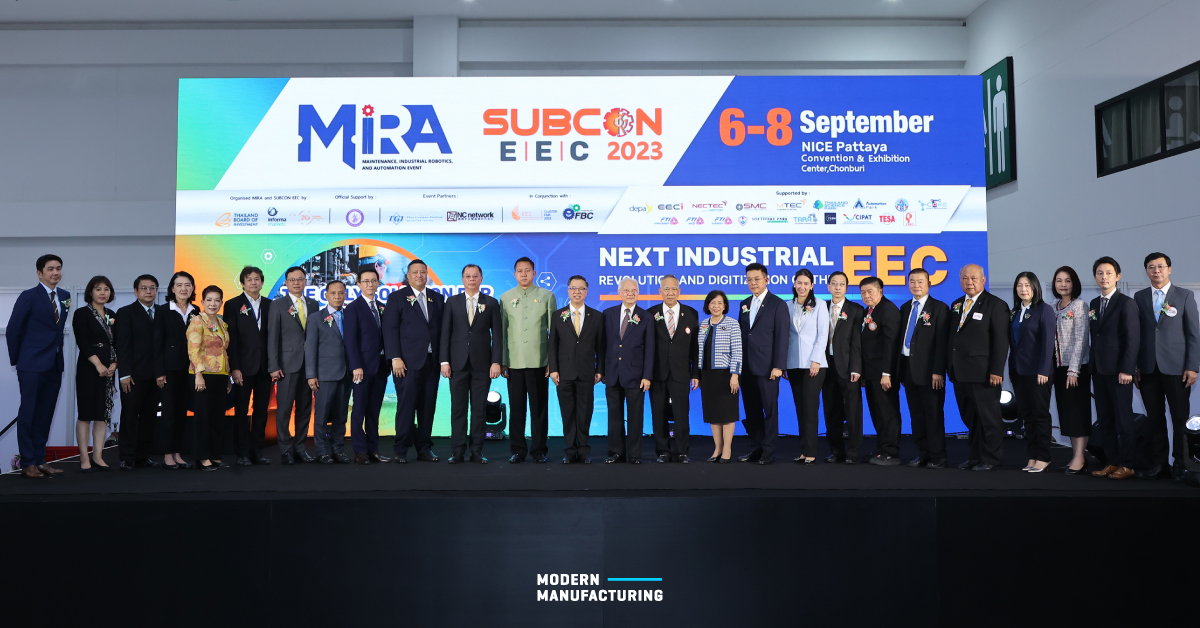BOI ผนึกความร่วมมือจัดงาน MIRA และ SUBCON EEC 2023